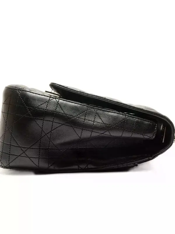 Dior Cannage Shoulder Bag With Detachable Pouch