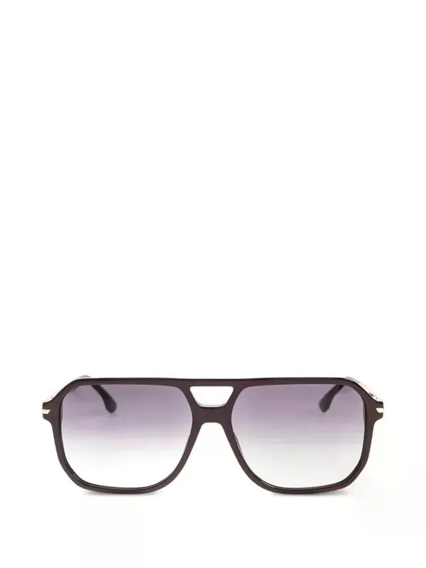 Victoria Beckham Geometric Frame Sunglasses - Brown