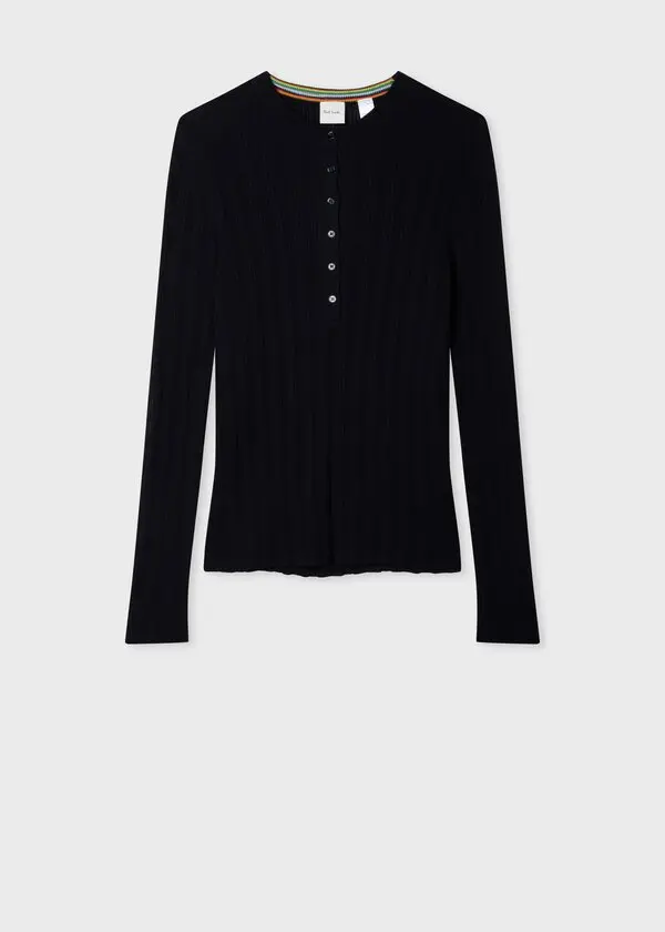 Paul Smith Cable Knit Long-sleeve Top