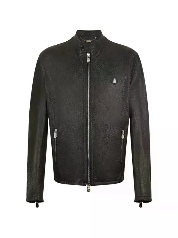 BILLIONAIRE Biker Leather Jacket