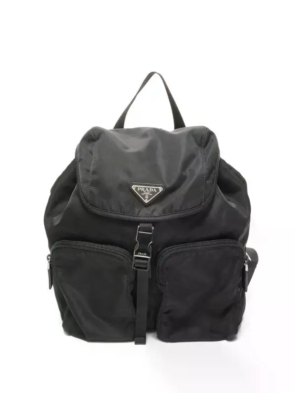 Prada Logo Backpack
