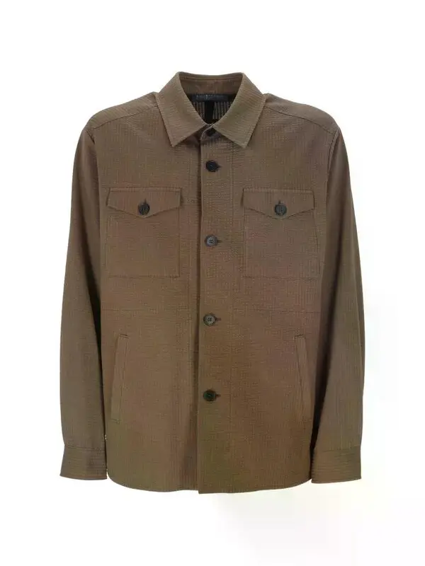Harris Wharf London Buttoned Patch-pocket Jacket