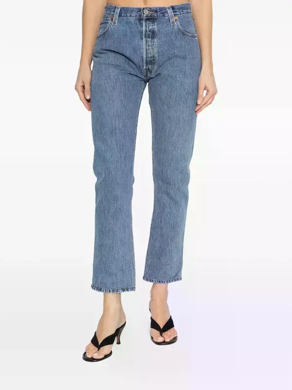 RE/DONE Straight Leg Jeans