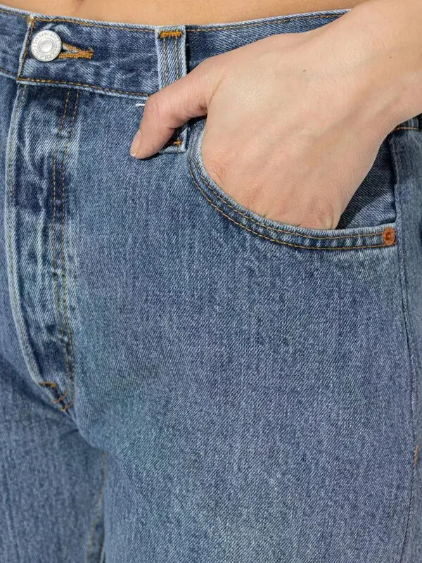 RE/DONE Straight Leg Jeans