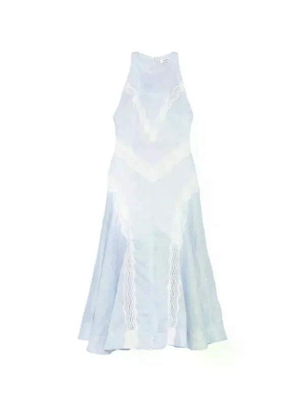 women long sleeve lace dress Off-White Long Sleeve Lace Wedding Gown CDS433W Off White / 2 main image 1