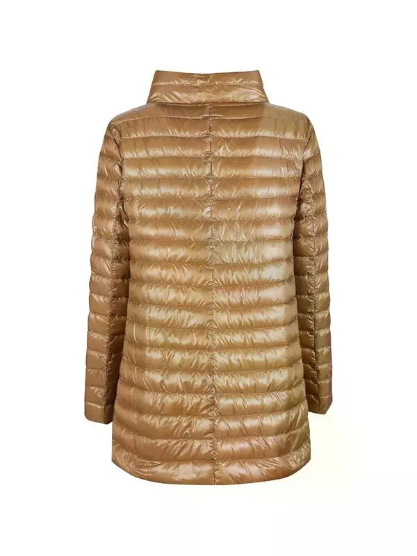 Herno Buttoned Coat - Brown