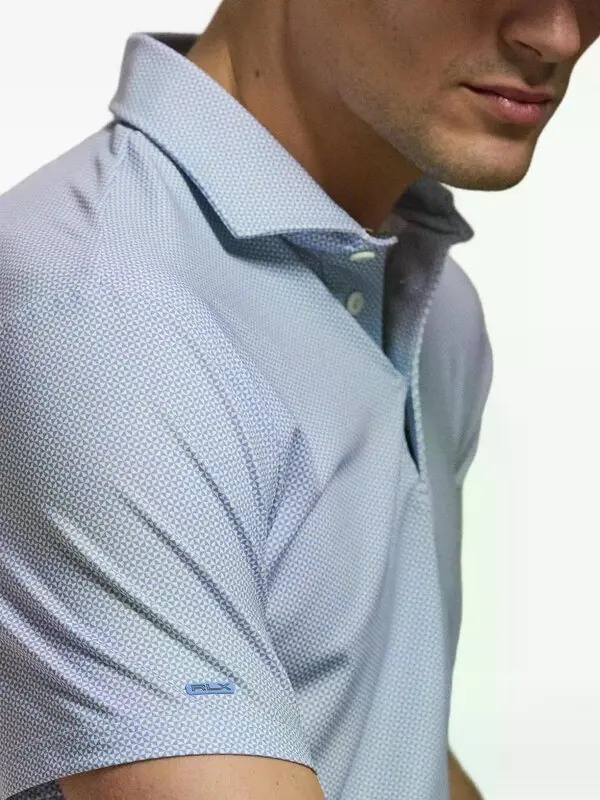 Rlx Ralph Lauren Patterned Short-sleeved Polo Shirt