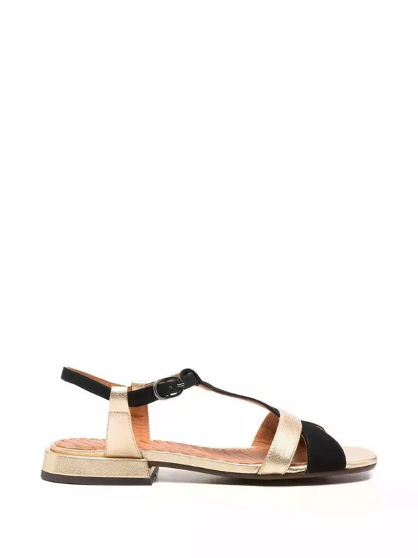 Chie Mihara Metallic-effect Sandals