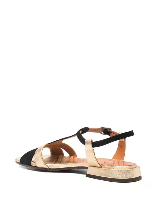 Chie Mihara Metallic-effect Sandals