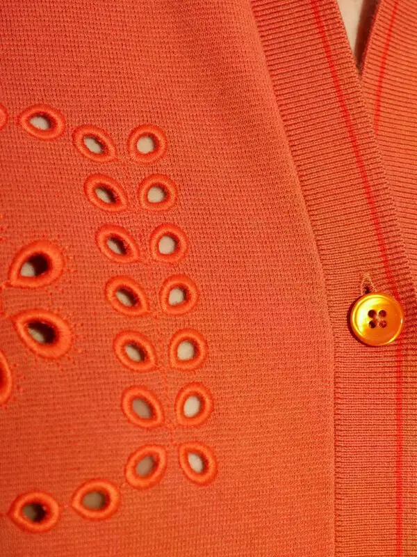 Paul Smith Broderie-anglaise Shirt - Orange