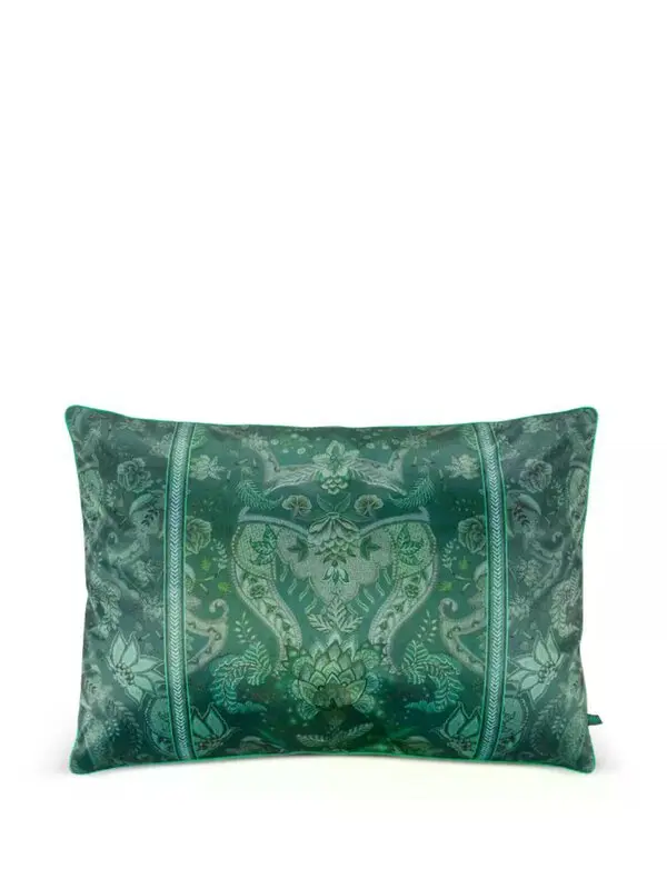 PIP STUDIO Floral Cushion - Green