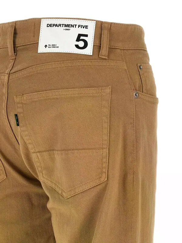 DEPARTMENT 5 Garment-dyed Straight Jeans - Neutrals