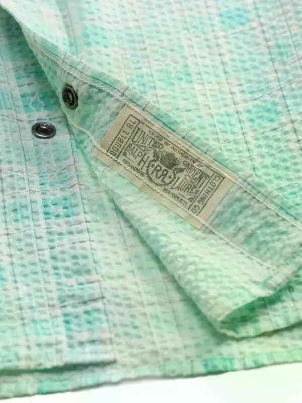 Ralph Lauren Plaid Buttoned Shirt - Blue
