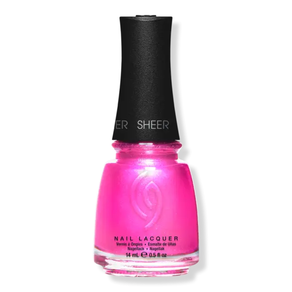 CHINA GLAZE Mega Pigment Nail Lacquer, Sheers - Soft Launch