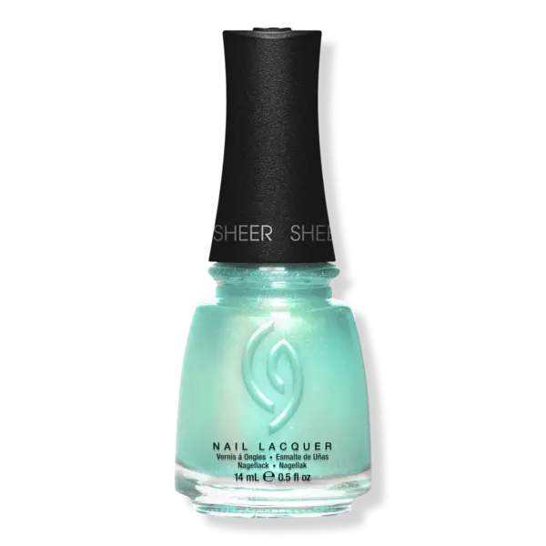 CHINA GLAZE Mega Pigment Nail Lacquer, Sheers - Read Receipts