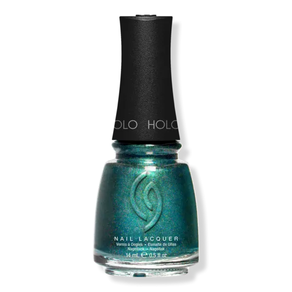 CHINA GLAZE Mega Pigment Nail Lacquer, Holographics - Mermaid Signal