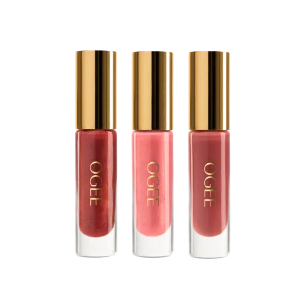 OGEE Glimmer Lip Gloss Trio - One-color