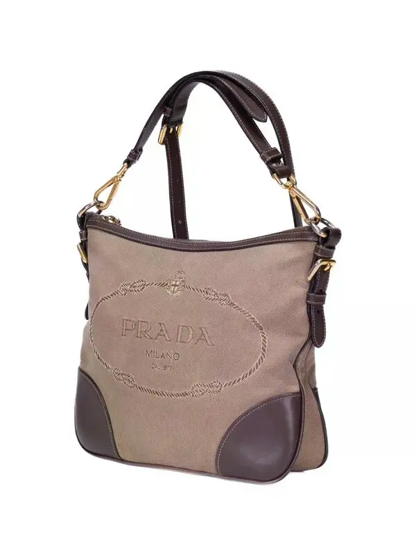 Prada Logo Shoulder Bag