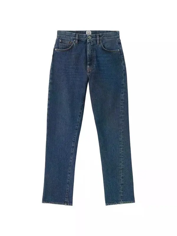 TOTEME Twisted Straight Leg Jeans