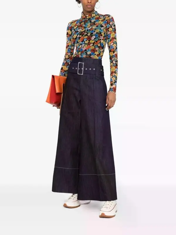 10 CORSO COMO Belted Wide-leg Trousers