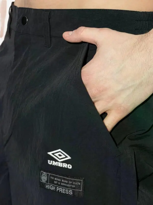 UMBRO Logo-embroidered Trousers