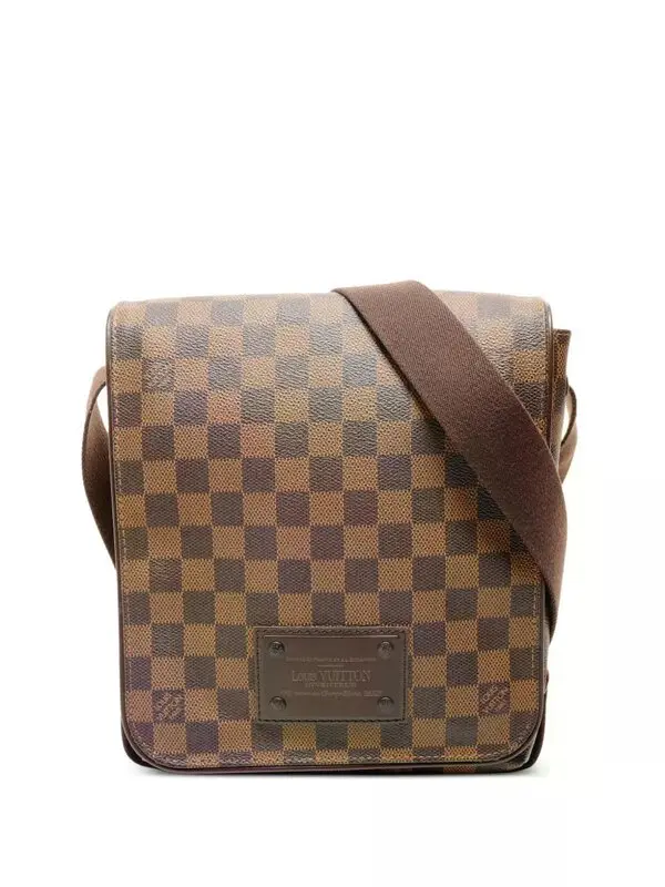 LOUIS VUITTON 2008 Pm Brooklyn Damier Ebene Shoulder Bag