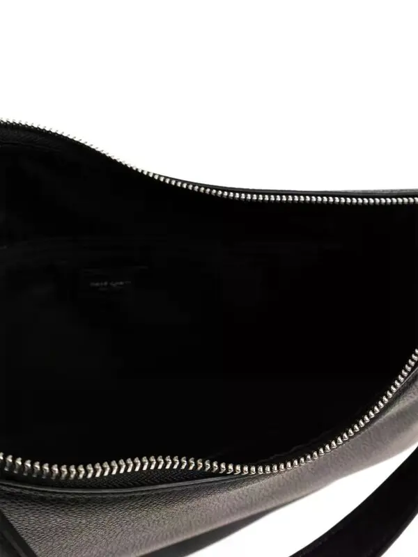 Kate Spade New York Tie Detail Leather Shoulder Bag - Black