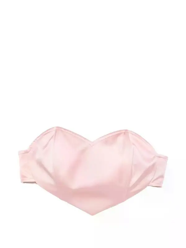 Vivetta Sweetheart-neck Strapless Top