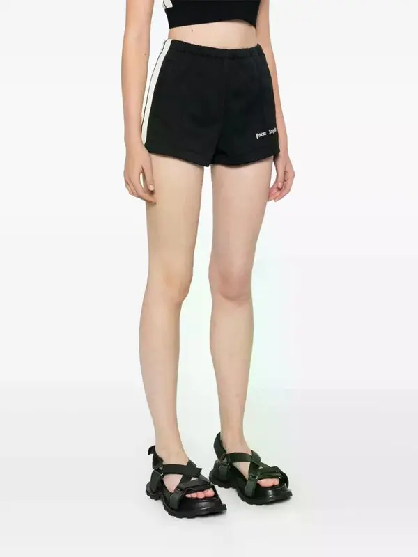 Palm Angels Embroidered-logo Shorts