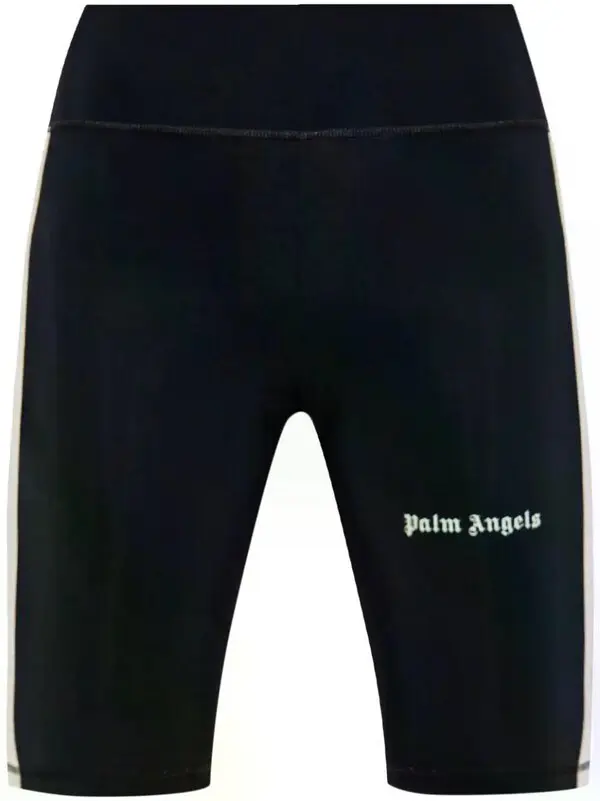 Palm Angels Logo-printed Cycling Shorts