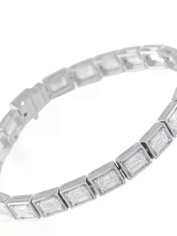 LB EXCLUSIVE 18k White Gold Diamond Bracelet - Silver