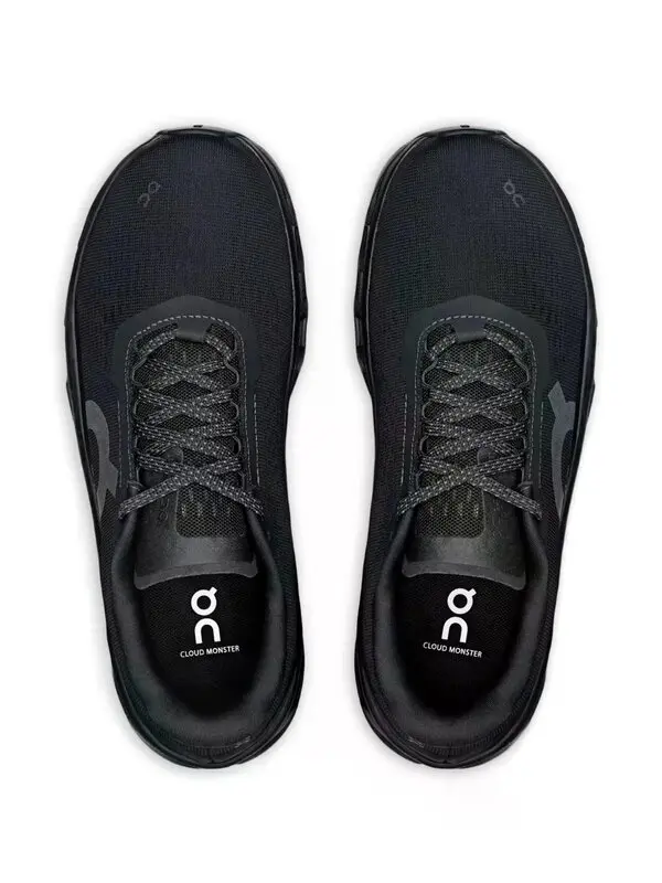 On Cloudmonster 1 Logo Sneakers - Black