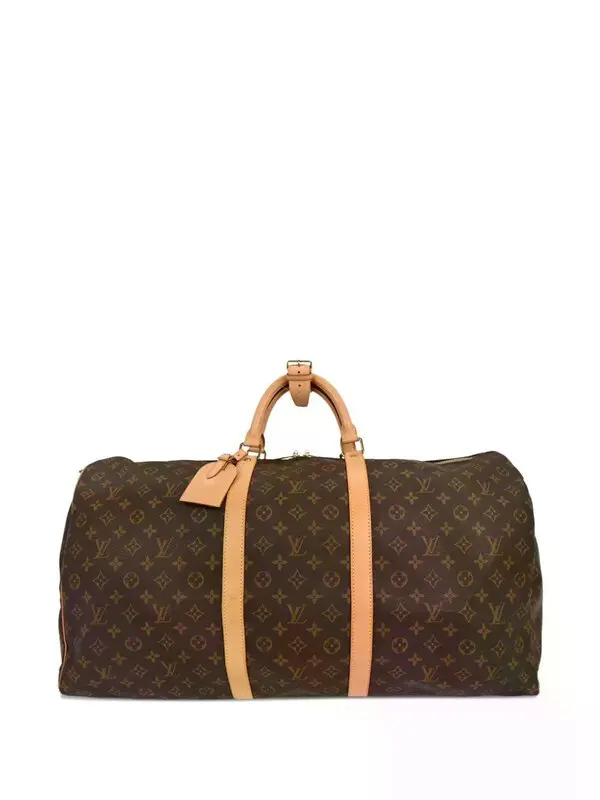 LOUIS VUITTON 2001 60 Keepall Monogram Duffle Bag