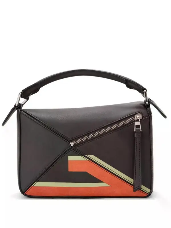 Loewe Small Puzzle Tote Bag - Brown