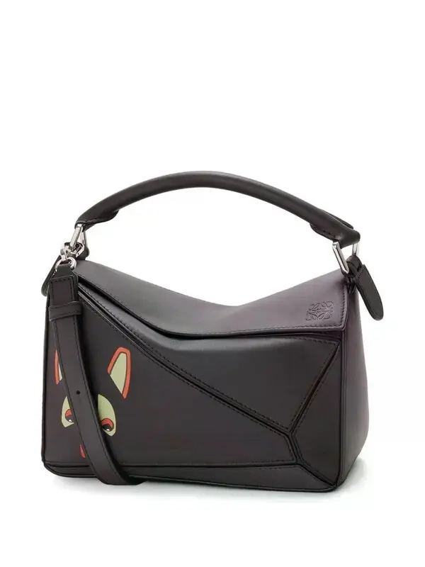 Loewe Small Puzzle Tote Bag - Brown