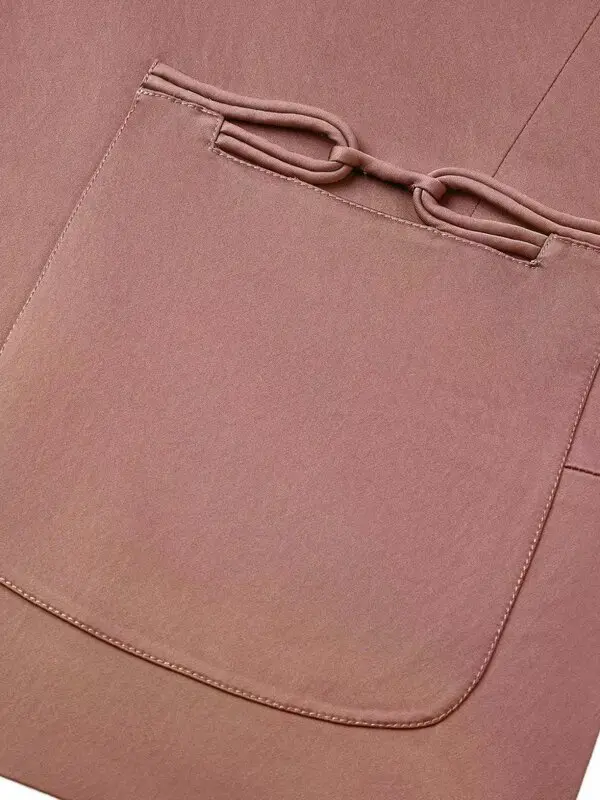 Shanghai Tang Knot Satin Tang Jacket - Pink