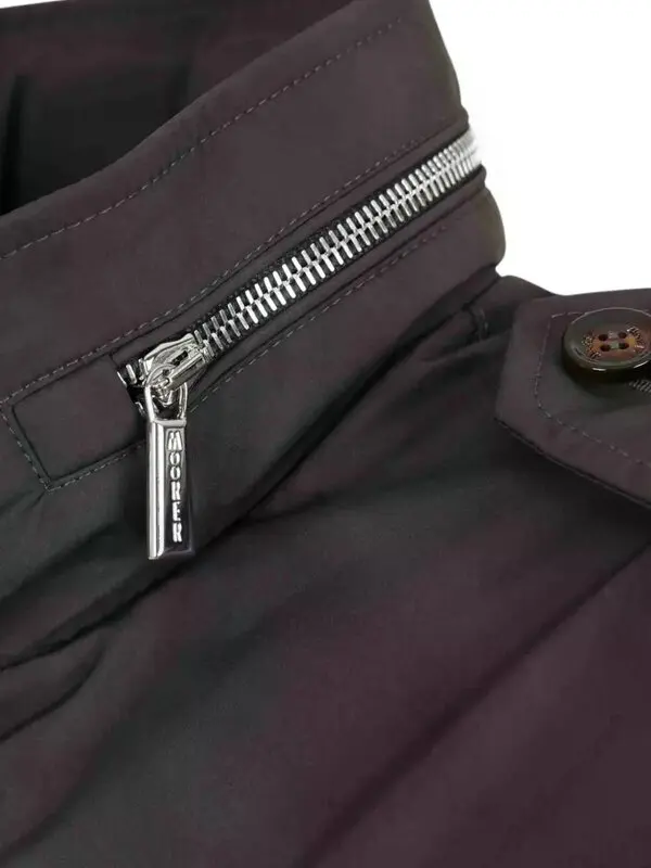 MOORER Buttoned Pocket Jacket - Brown