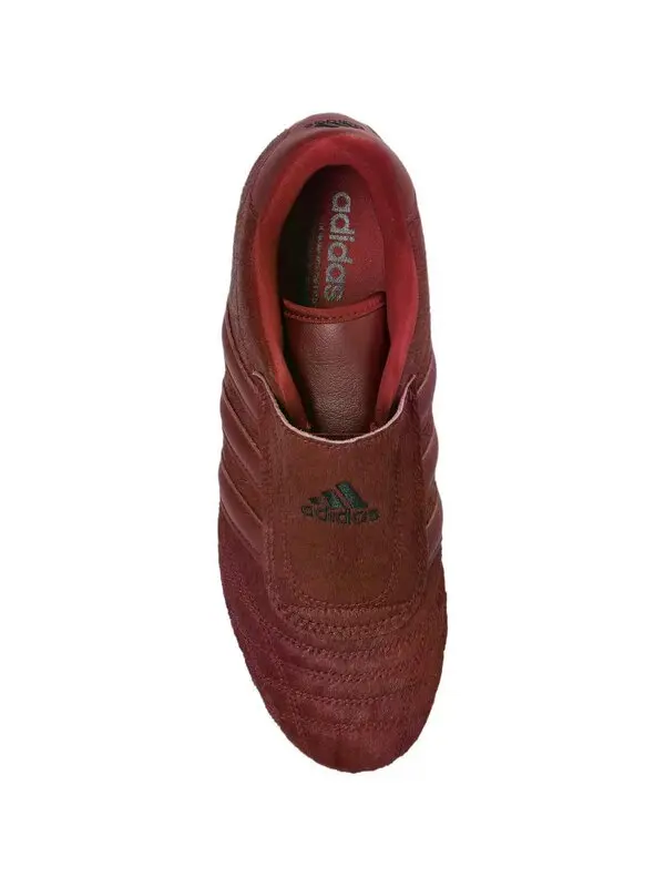 Adidas Leather Striped Sneakers