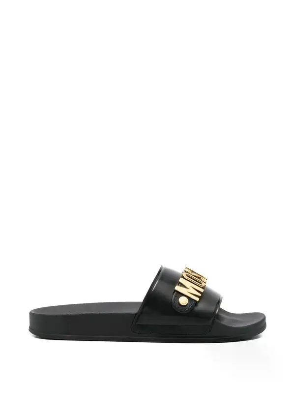 Moschino Logo Lettering Slides
