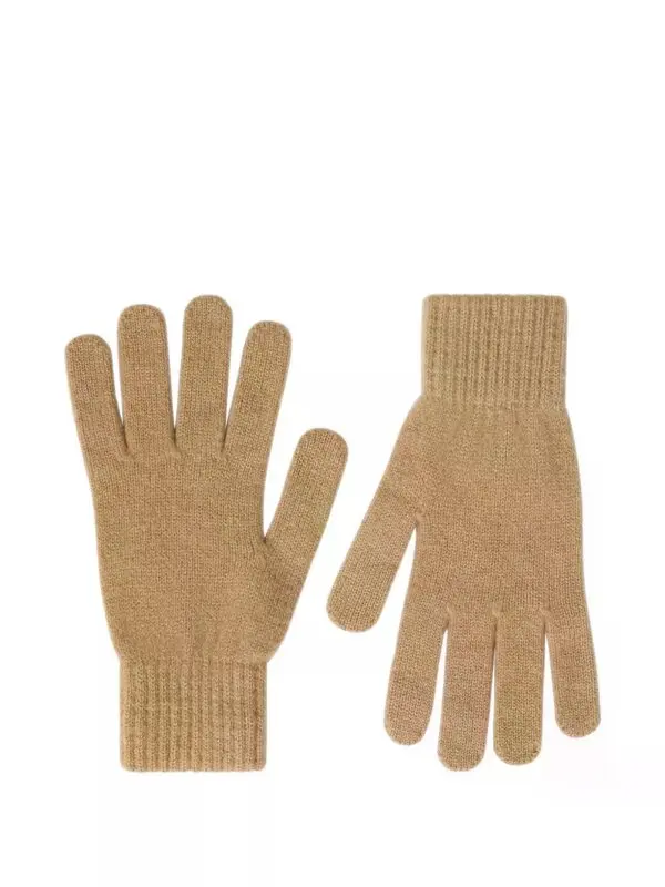 Pringle Of Scotland Classic Cashmere Gloves - Neutrals
