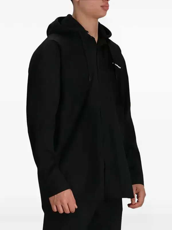Karl Lagerfeld Logo-lettering Hooded Jacket