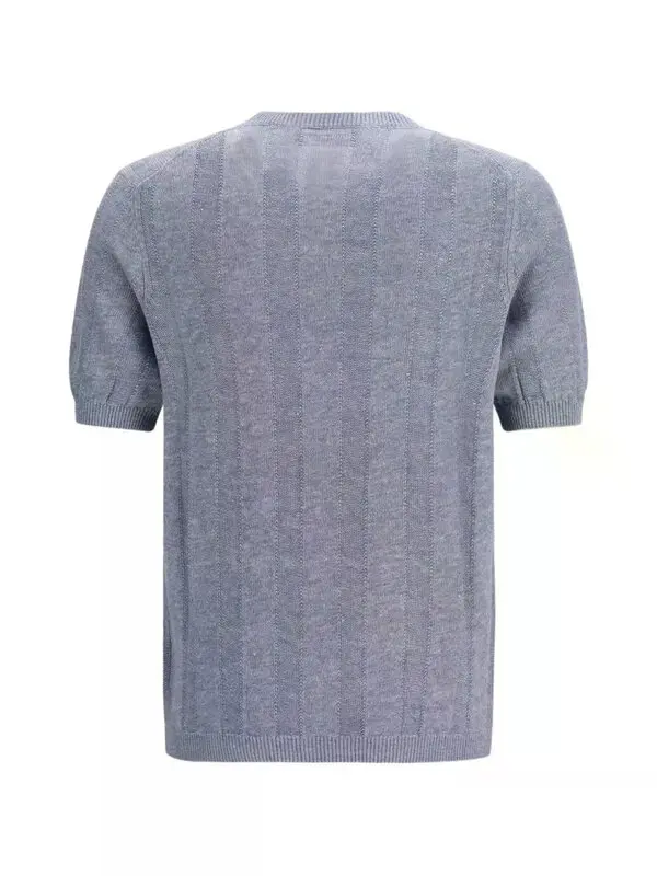 Brunello Cucinelli Short Sleeve Crew Neck Jumper