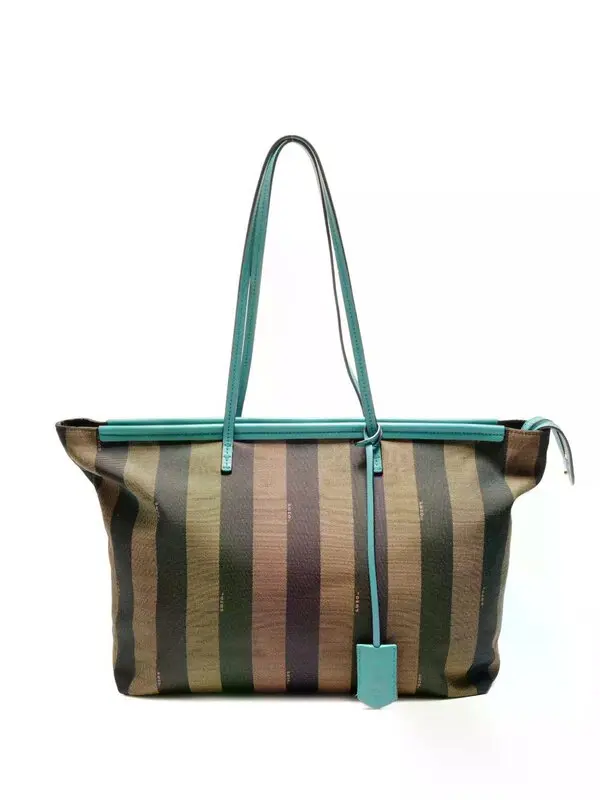 Fendi 1990-2000 Pecan Tote Bag
