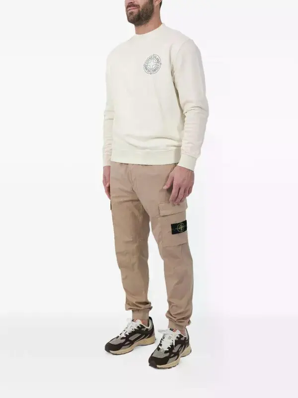 Stone Island Compass-badge Cargo Trousers - Neutrals