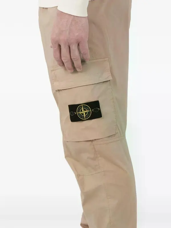 Stone Island Compass-badge Cargo Trousers - Neutrals