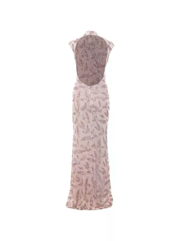 ANIYE BY Uma Embroidered Sequined Maxi Dress