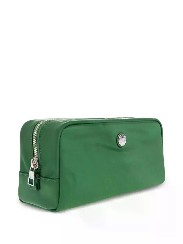 Tory Burch Zip Embellishment Makeup Bag - Green