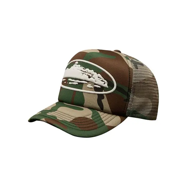 CORTEIZ Island Puff Print Trucker Hat - Green