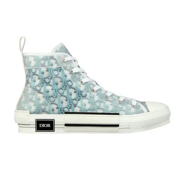 Dior B23 High Top Sneakers - White