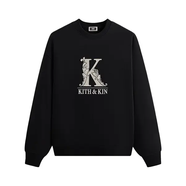 Kith Filigree Nelson Crewneck - Black